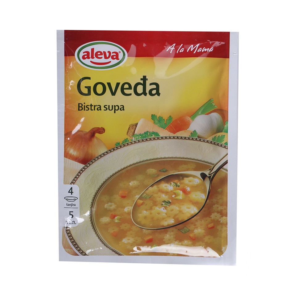 Aleva | Supa govedja bistra 60g | Maxi