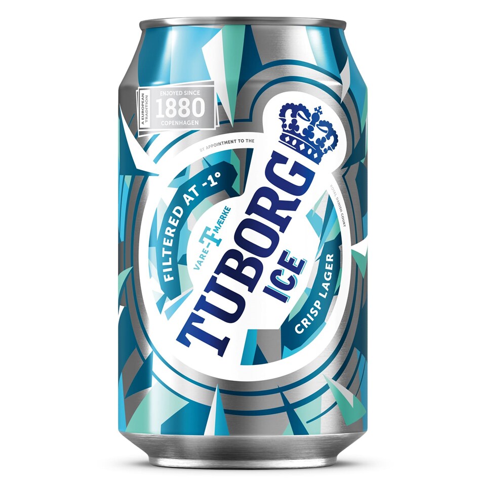 Tuborg | Pivo Tuborg Ice 0.33l CAN | Maxi