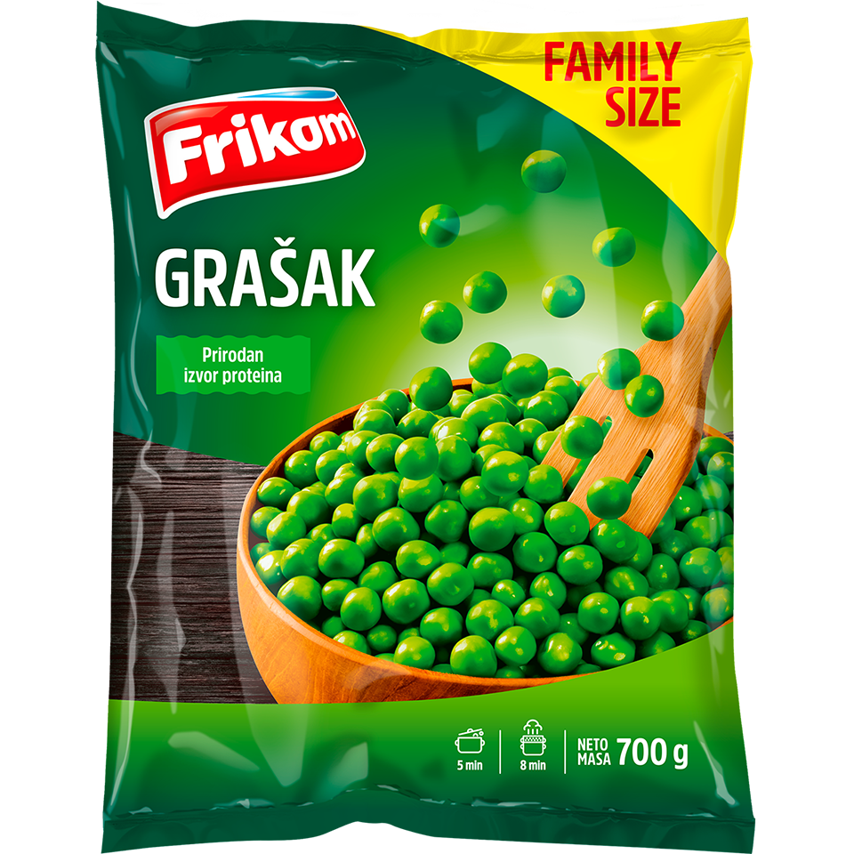 Frikom | Grasak 700g | Maxi