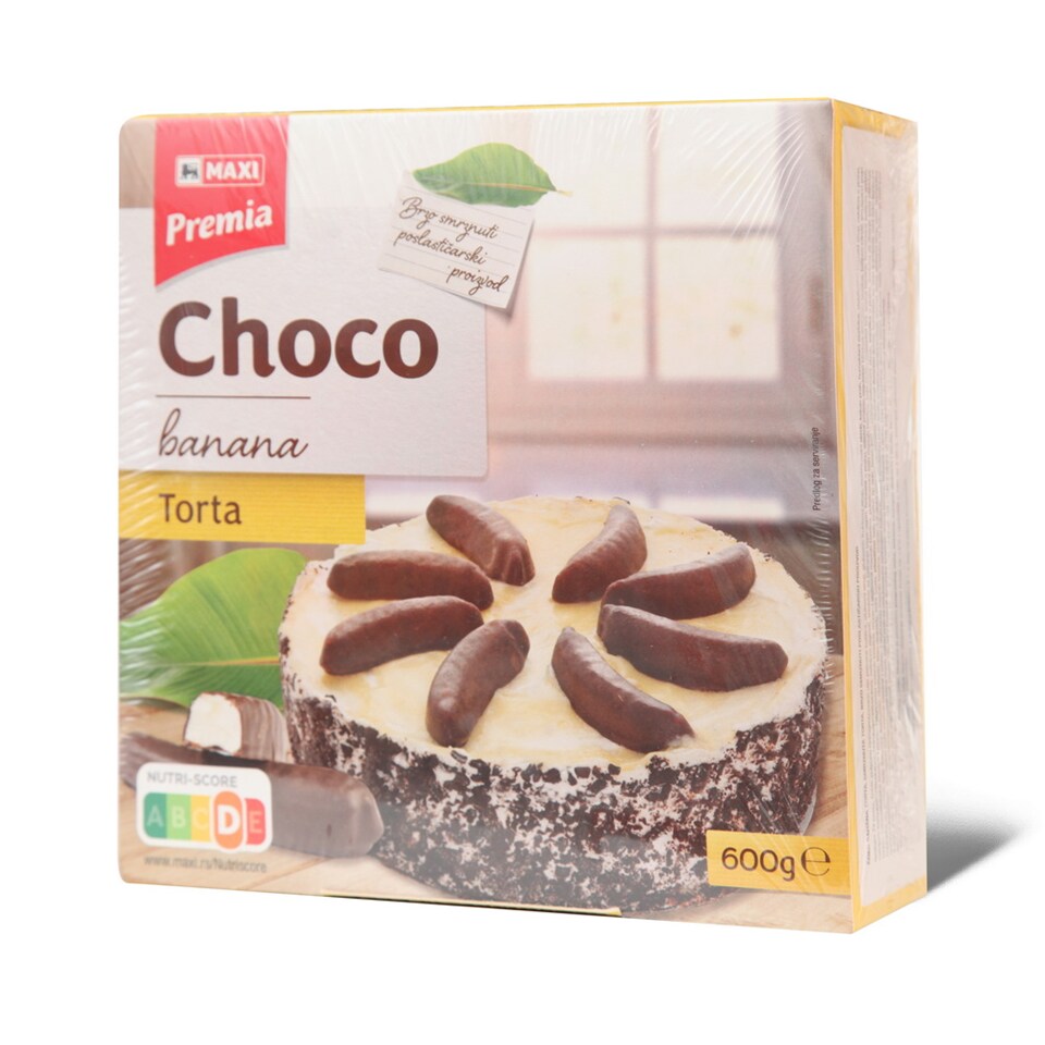 Maxi | Smrznuta coko banana torta Maxi 600g | Maxi