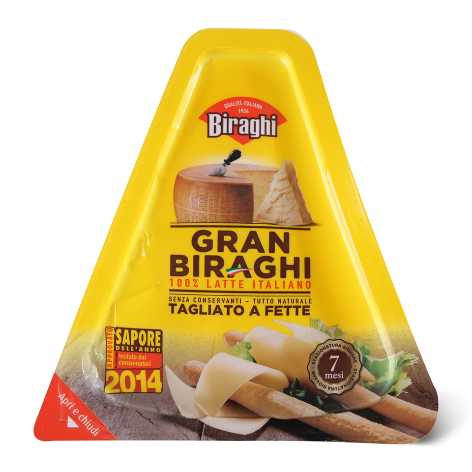 Biraghi | Mekani listici sira Gran Biraghi 120g | Maxi