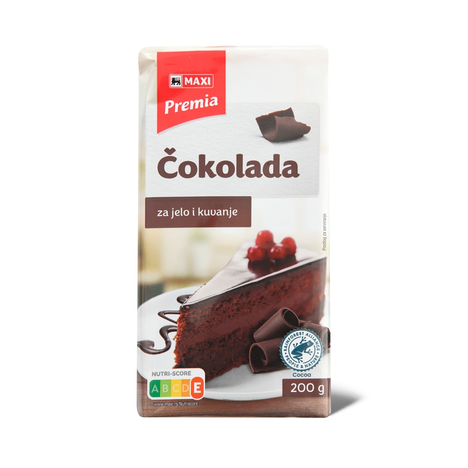 Maxi | Cokolada za jelo i kuvanje Maxi 200g | Maxi