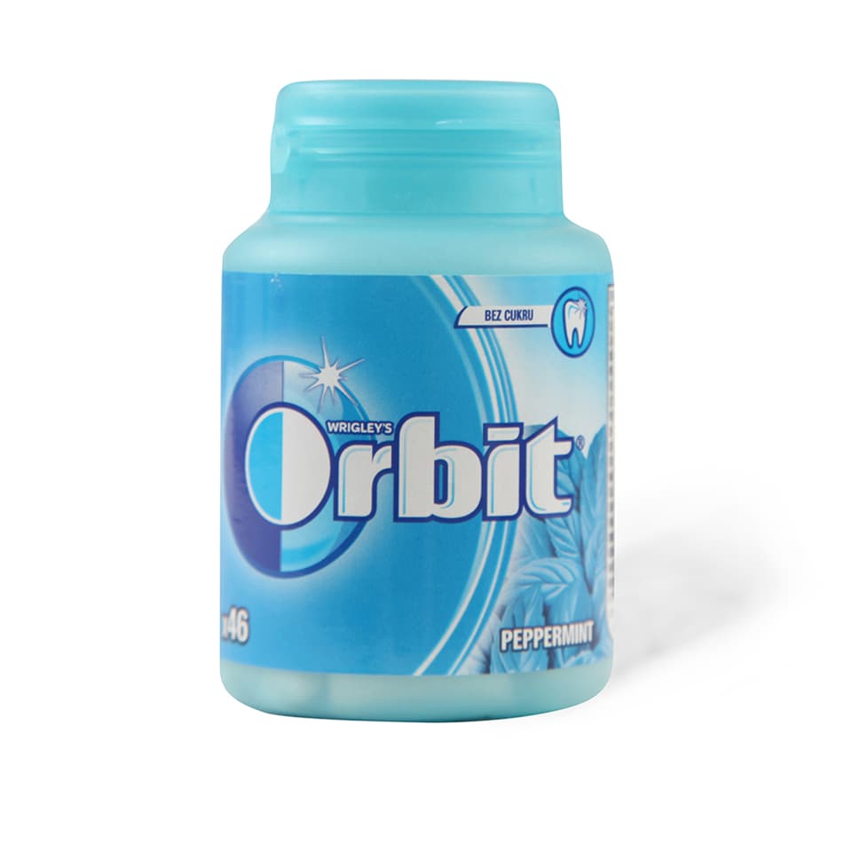 Orbit | Zvake Peppermint bottle Orbit 64g | Maxi