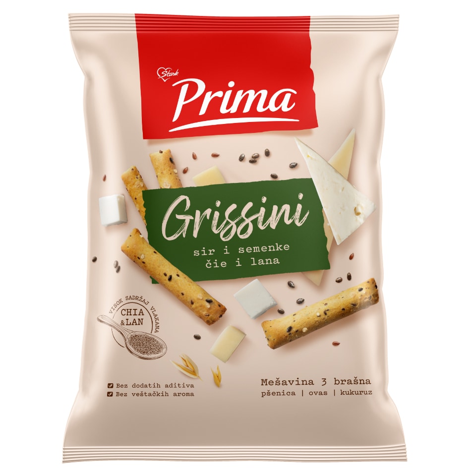 Stark | Stapici Prima sa sirom I semenkama 85g | Maxi