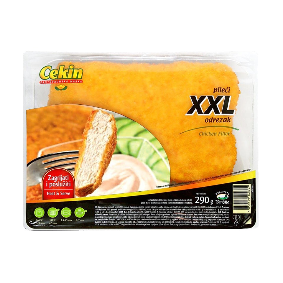 Vindija | Panirani pileci XXl odresci 290g | Maxi