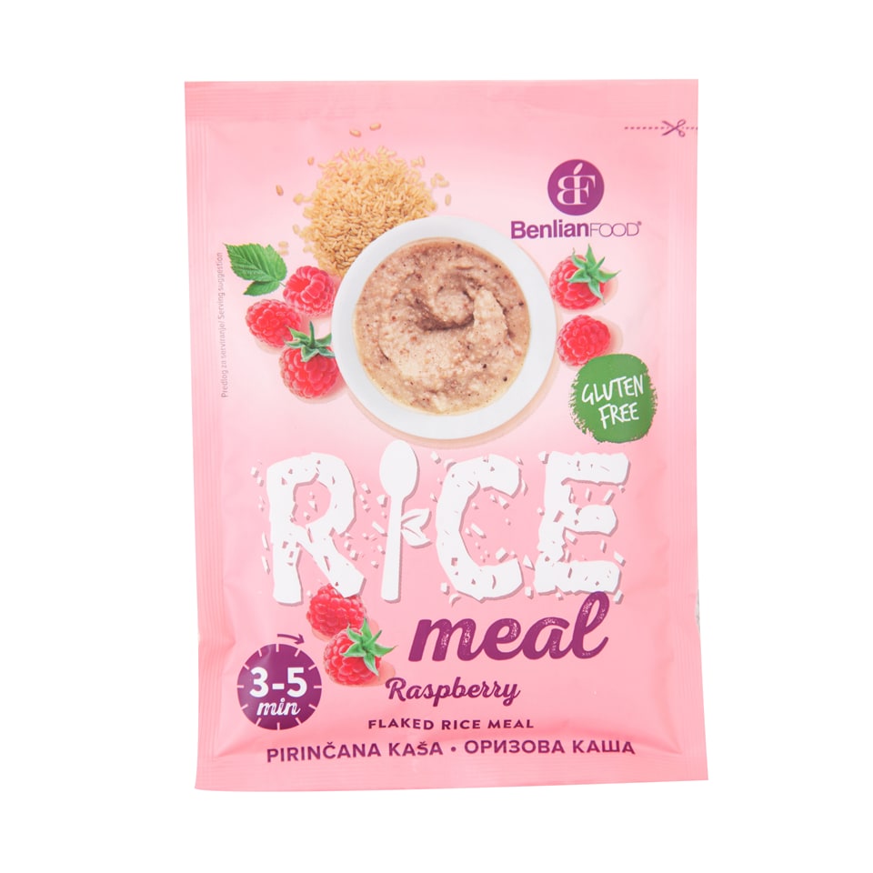 Benlian food | Kasa pirincana malina Benlian Food 60gr | Maxi