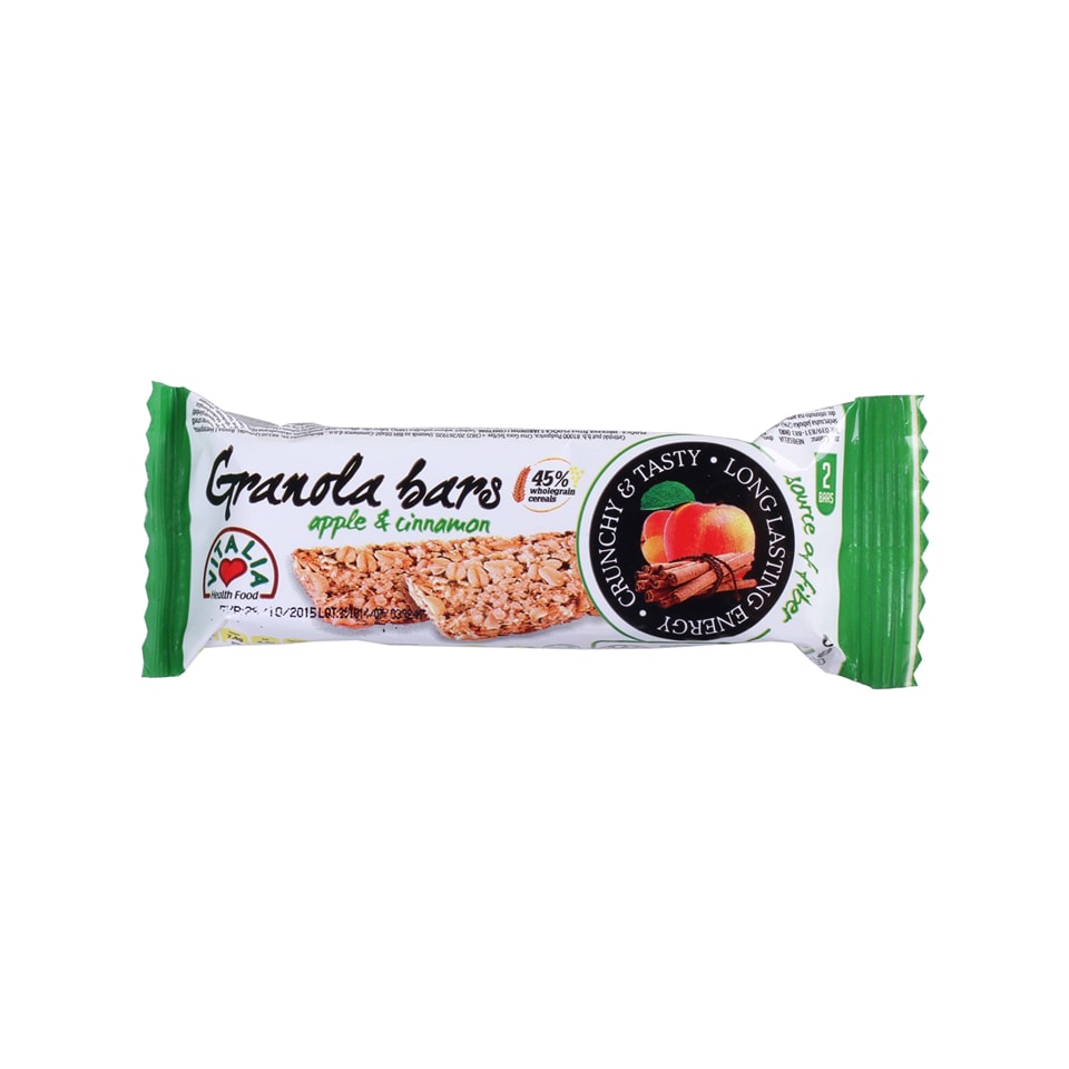 Vitalia | Musli Granola bars jab.&cimet Vitalia35g | Maxi