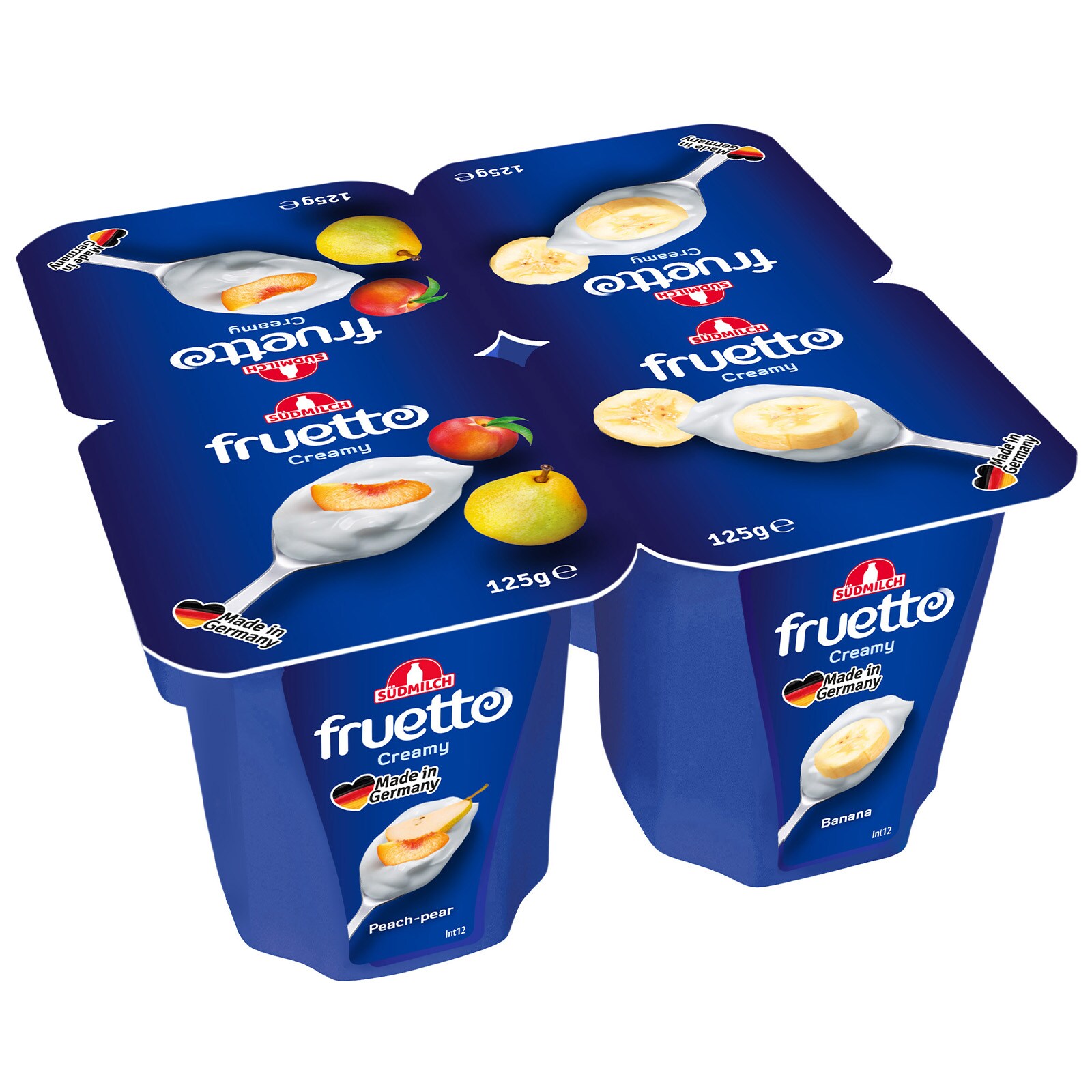 Fruttis | Voc.jog.bres,kruska,ban.4,5%Fruetto 125g | Maxi