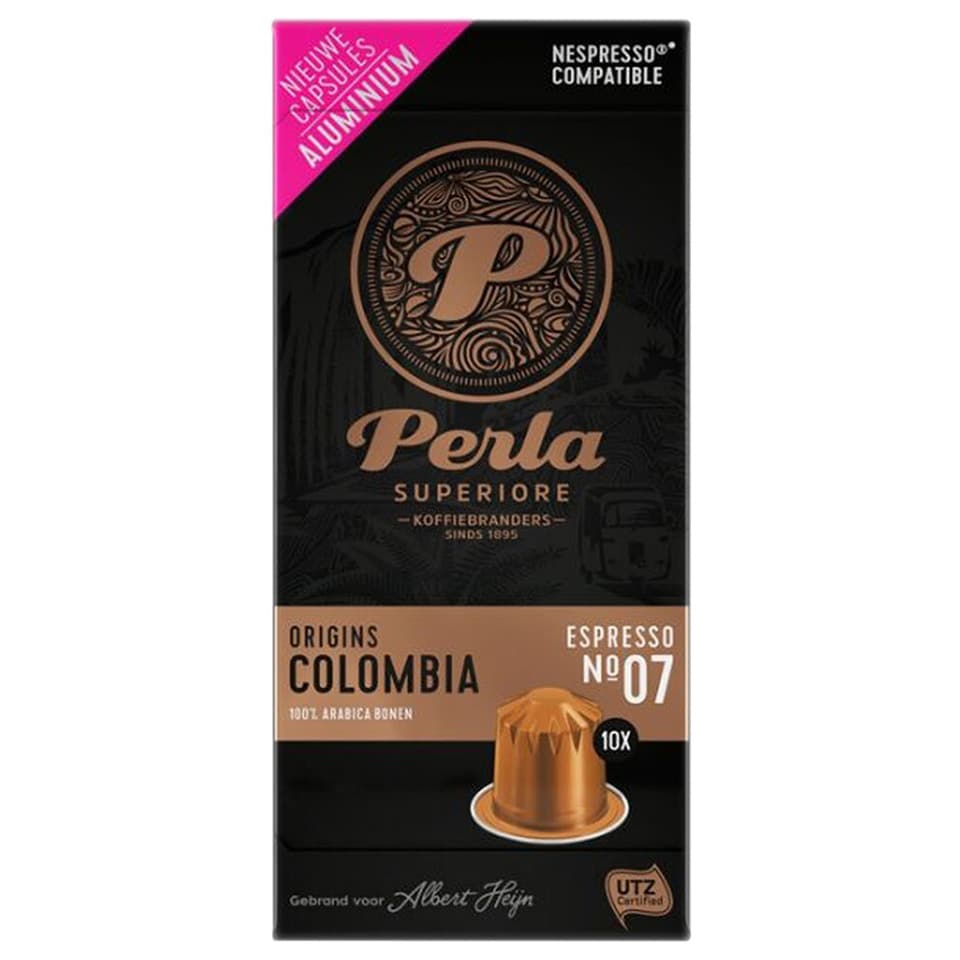 Perla | Kafa Nesp.Alu Colombia Perla 50g | Maxi
