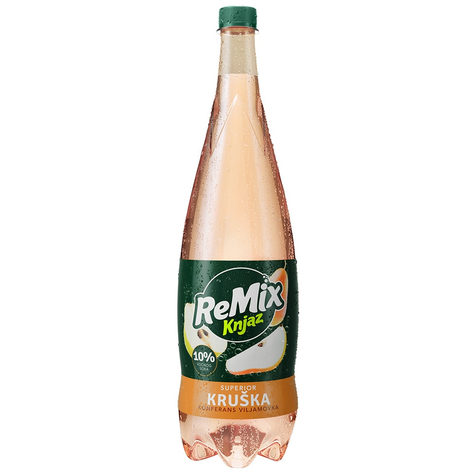 Remix | Sok kruska ReMix Knjaz Milos 1,5l PET | Maxi