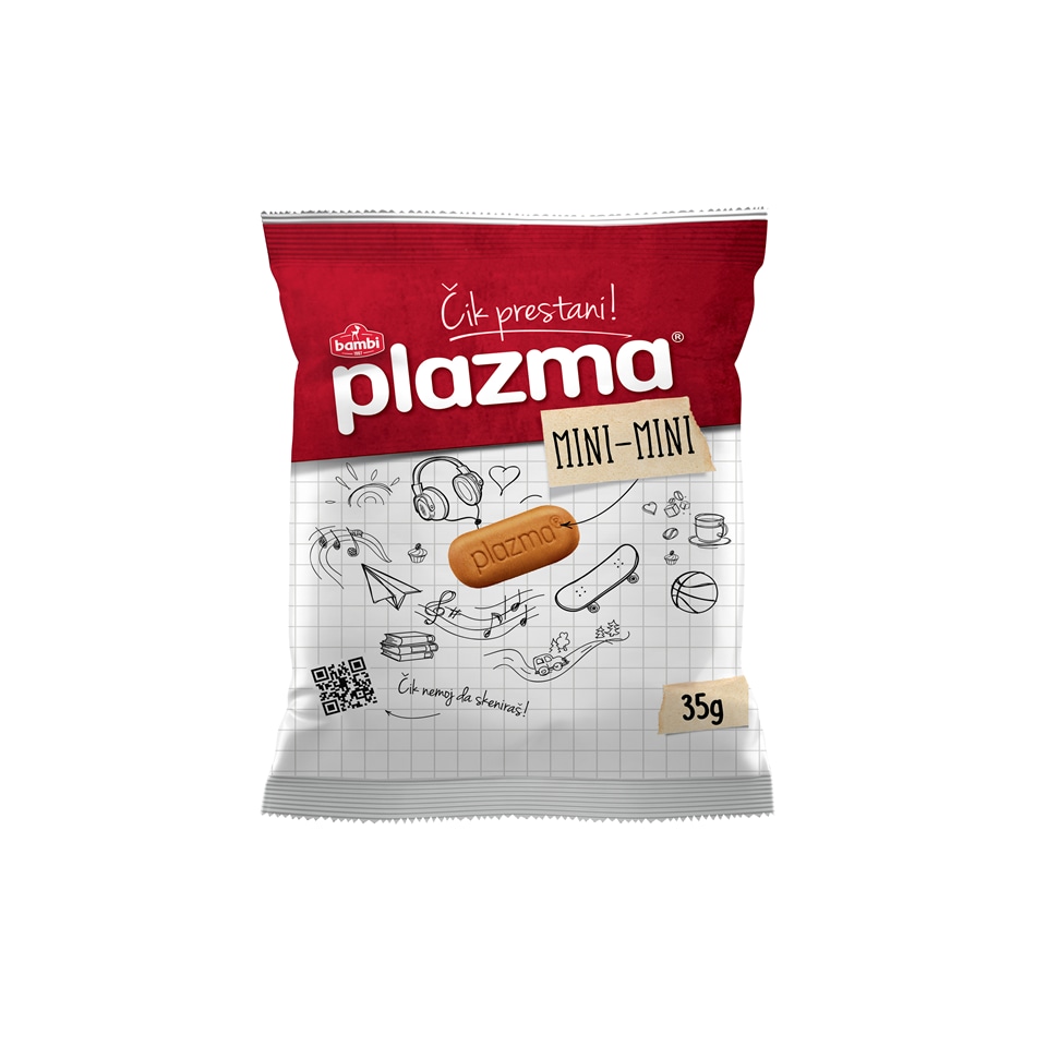 Plazma | Keks Plazma mini mini 35g | Maxi