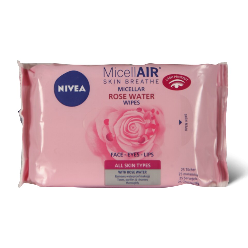Nivea | Micelarne maram.Nivea Micell.rose 25kom | Maxi