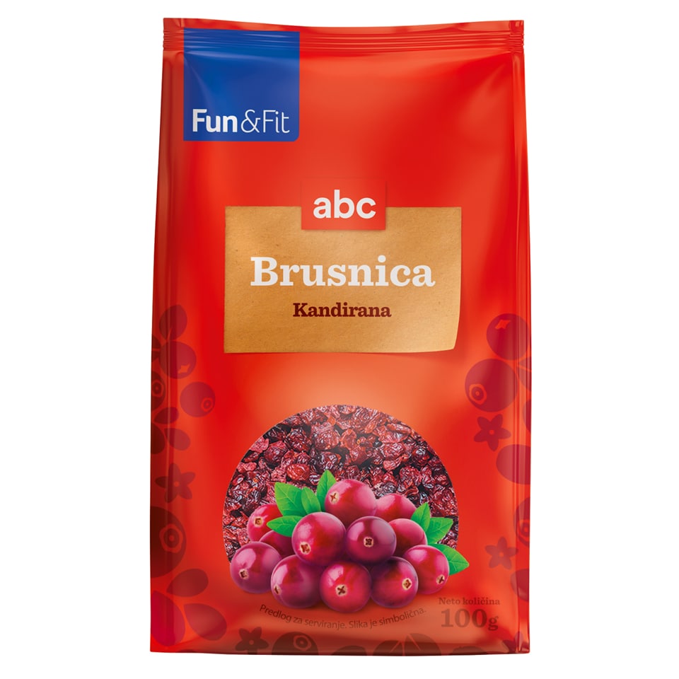 ABC | Kandirana brusnica ABC 100g | Maxi