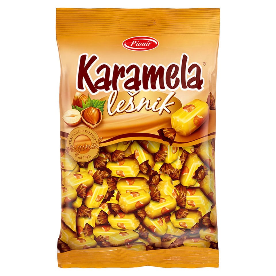 Pionir | Karamela lesnik Pionir 800g | Maxi