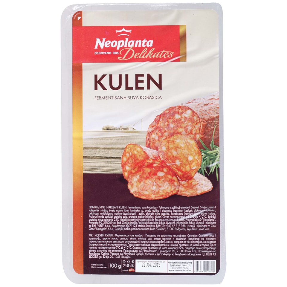 Neoplanta | Kulen Neoplanta 100g | Maxi