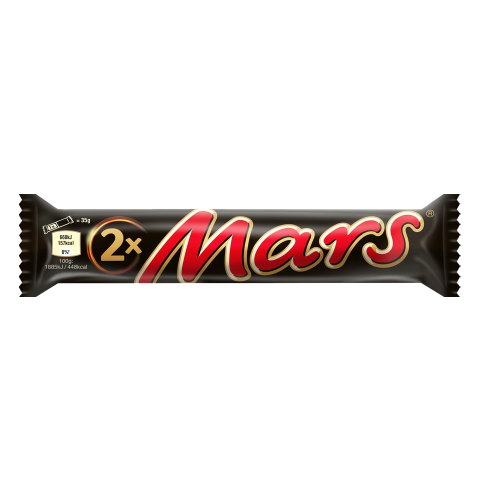 Mars | Mini bar Mars 2 pack 70g | Maxi