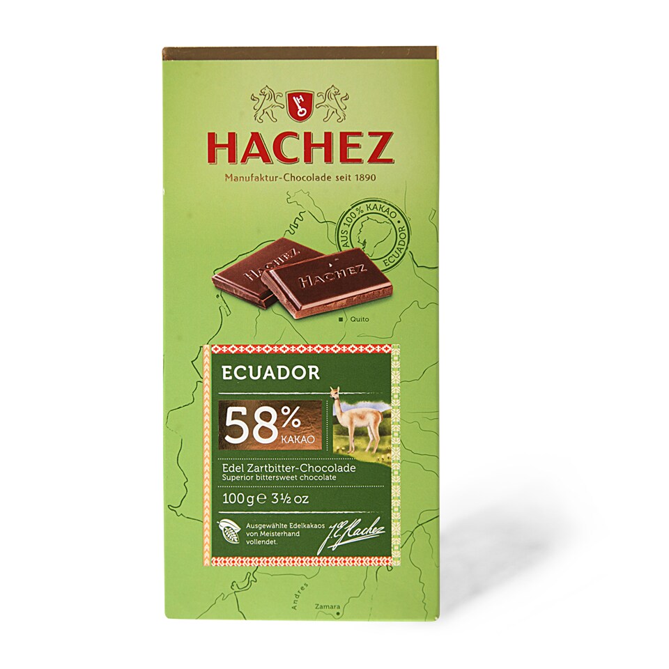 Hachez | Cokolada crna Hachez 58% Ecuador 100g | Maxi
