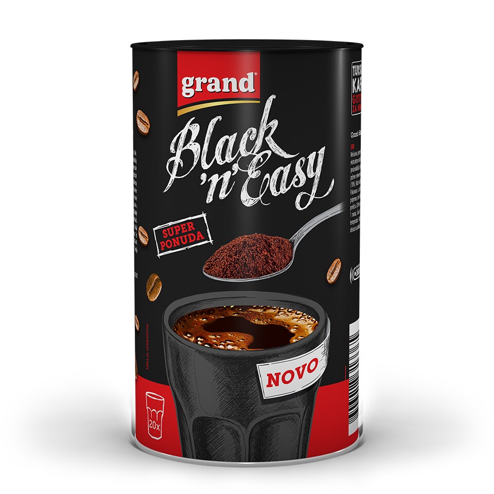 Black&Easy | Kafa Black'n'Easy big pack 160gr | Maxi