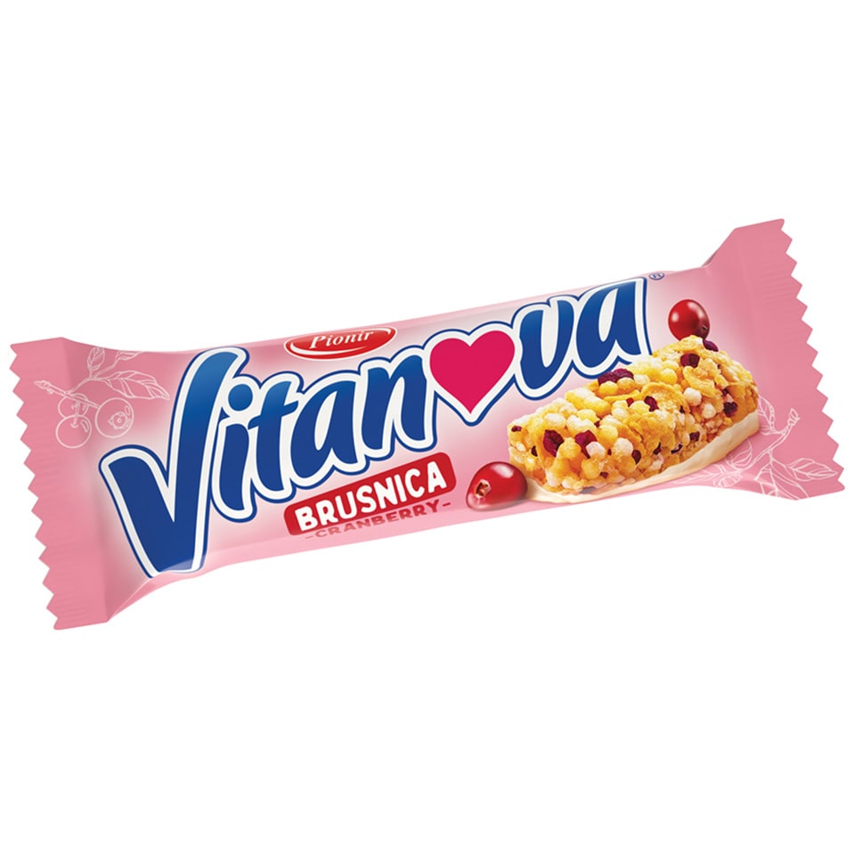 Vitanova | Cereal bar zitarice brusnica Vitanova 25g | Maxi
