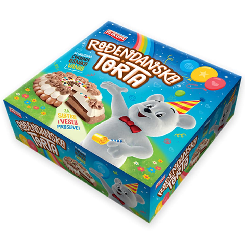Frikom | Smrznuta rodjendanska torta Frikom 1kg | Maxi