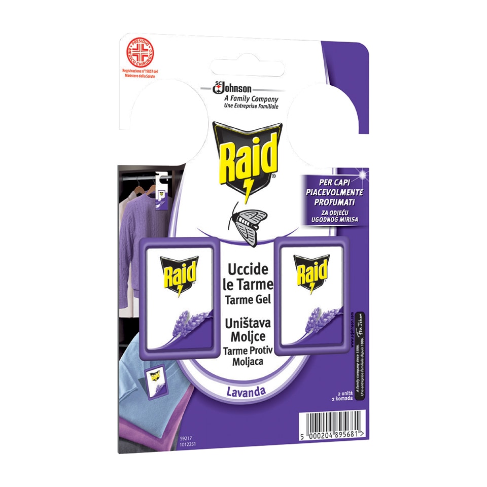 Raid | Gel protiv moljaca lavanda Raid 2/1 | Maxi
