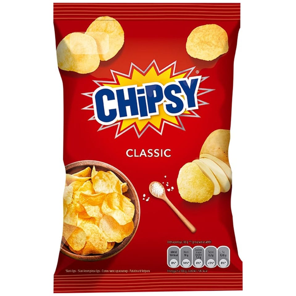 Chipsy | Cips slani Chipsy 60g | Maxi