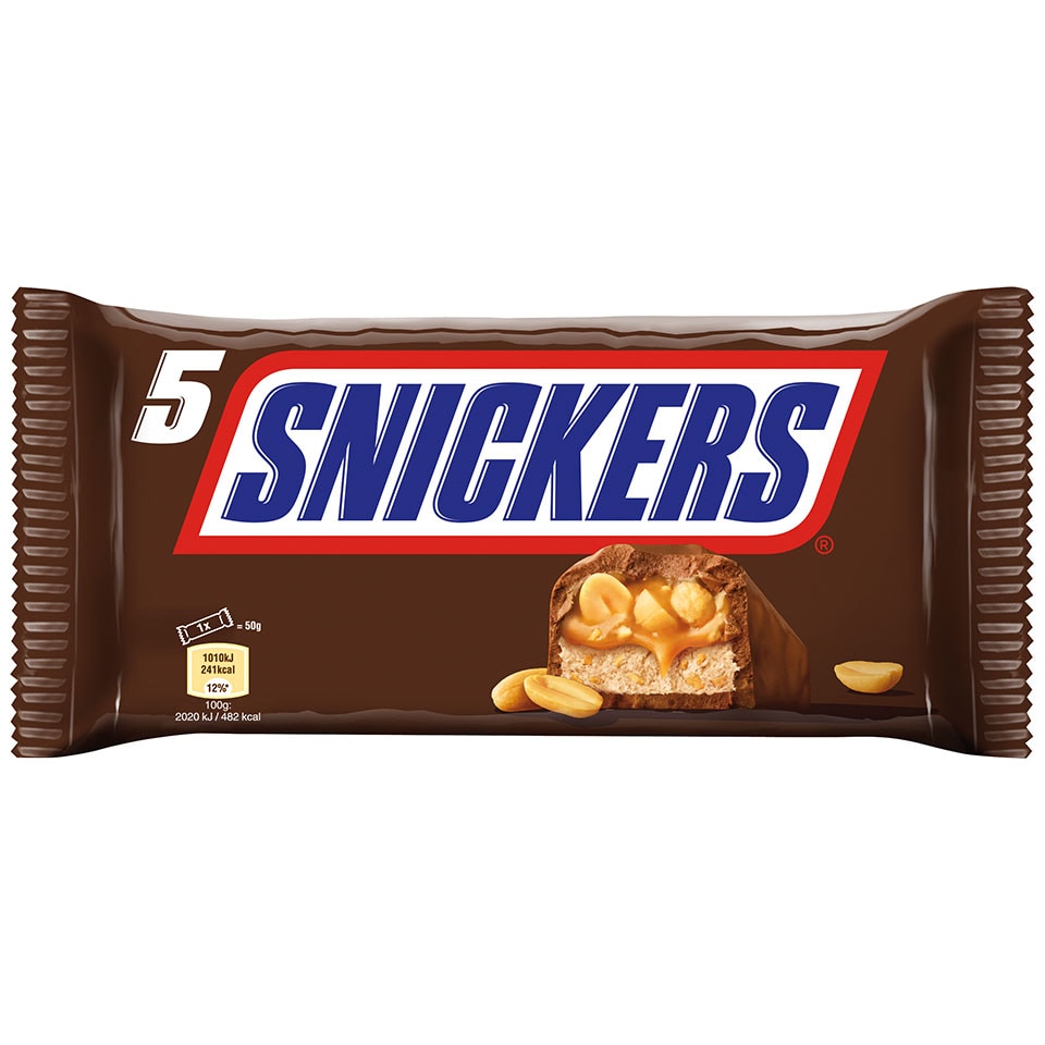 Mars | Multipack Snickers Classic 5x50g | Maxi