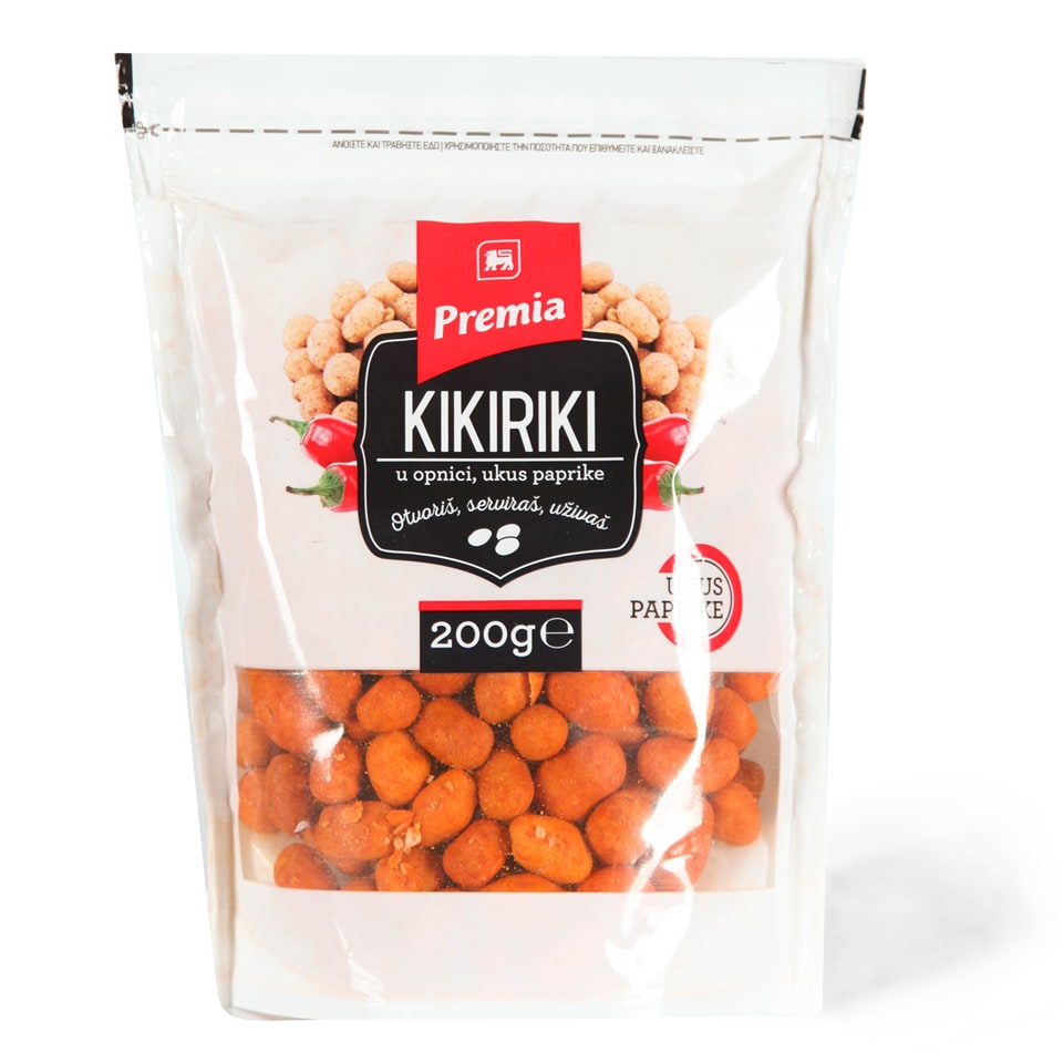 Premia | Kikiriki u opni ukus paprike Premia 200g | Maxi