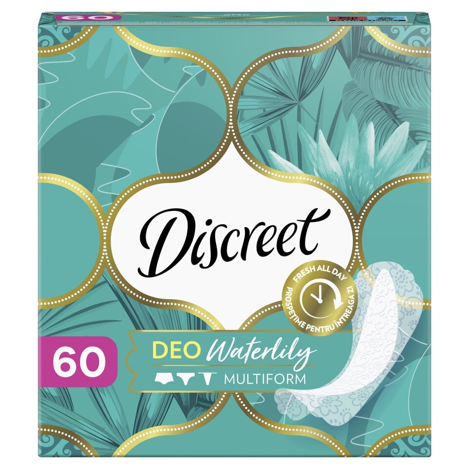 Discreet | Dnevni ulosci Discreet Water Lily 60kom | Maxi