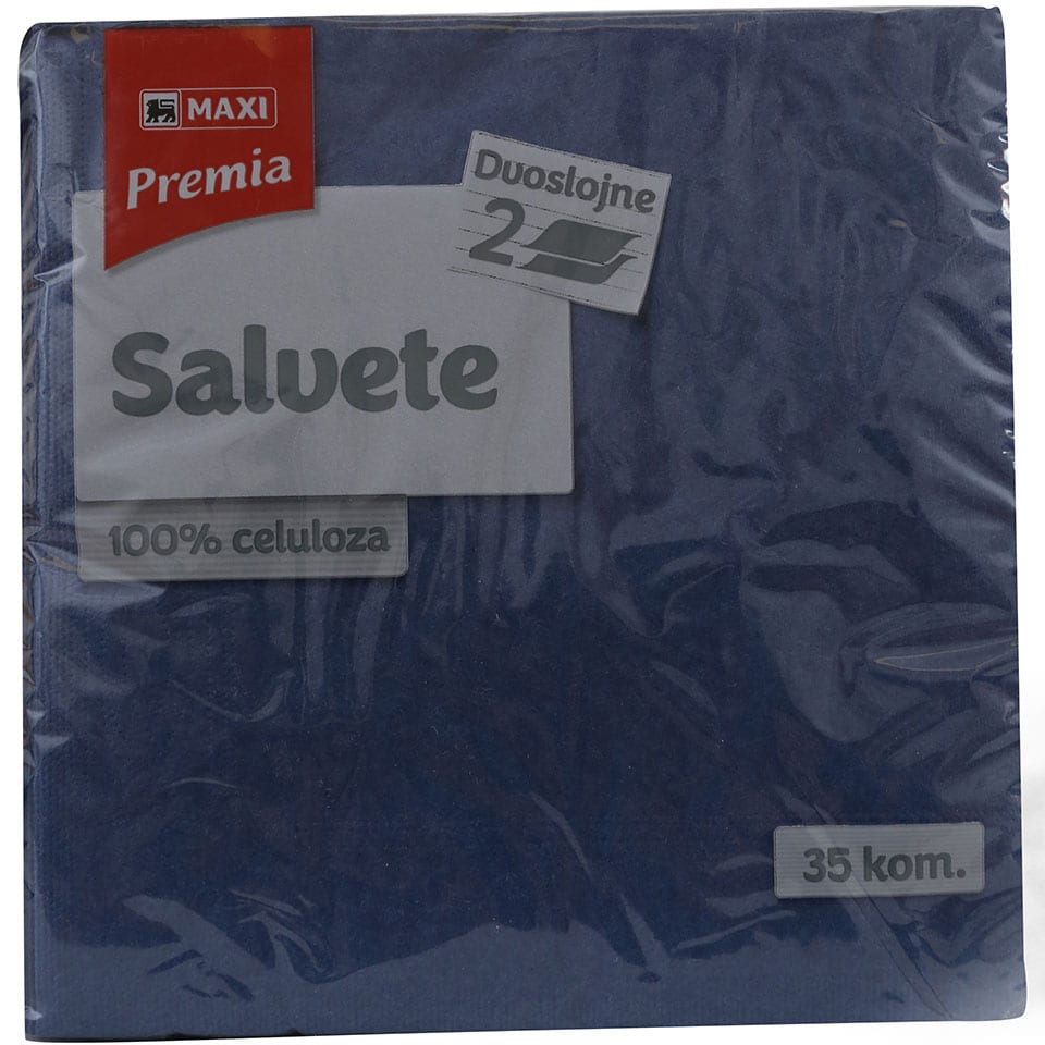 Maxi | Salvete plave Maxi 2sl.35/1 | Maxi