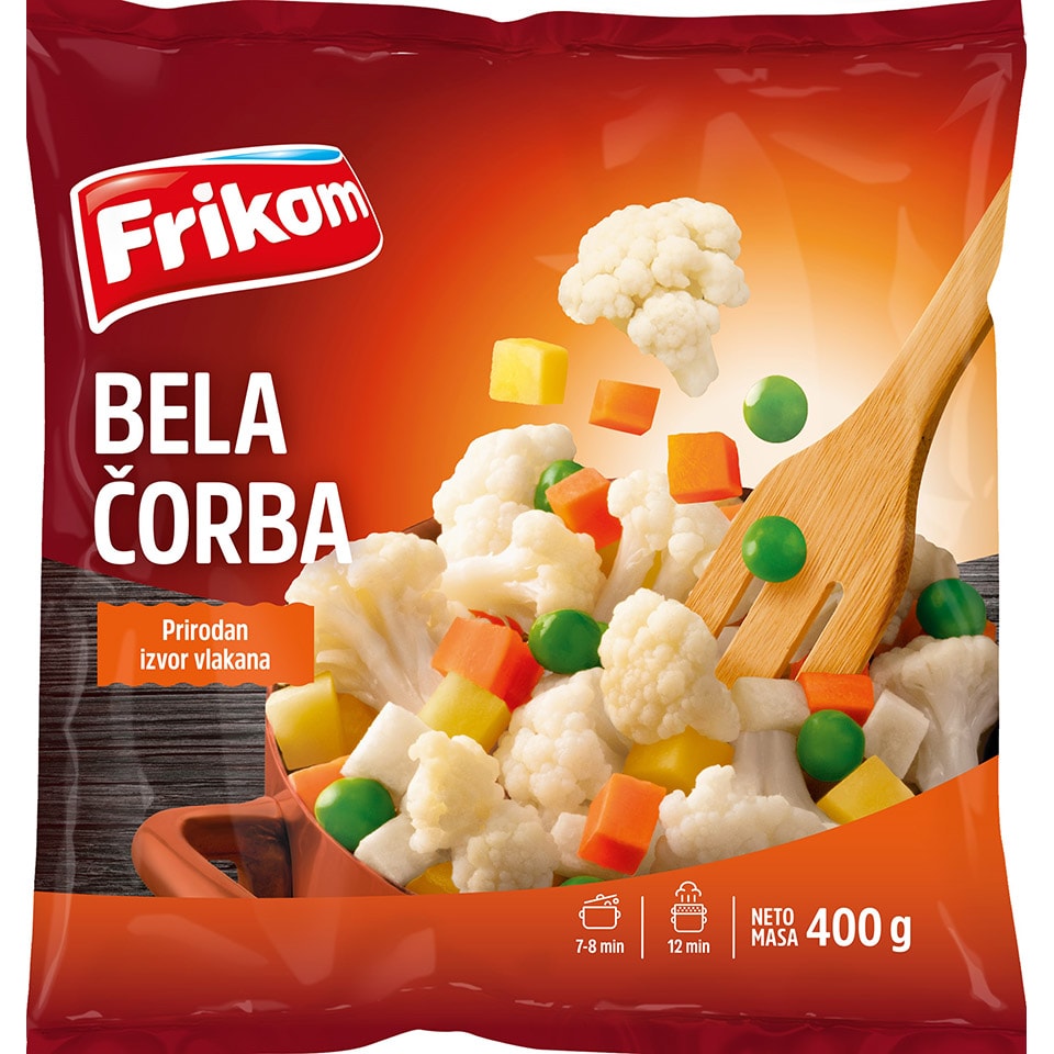 Frikom | Mesano povrce za belu corbu Frikom 400g | Maxi