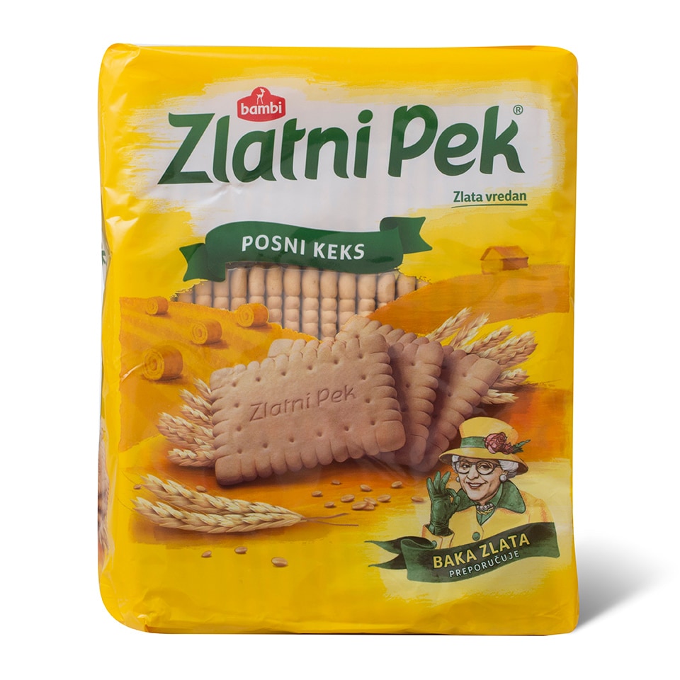 Zlatni Pek | Keks Zlatni pek 630g | Maxi