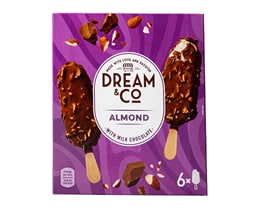 Dream&Co | Sladoled badem stapic 6x120ml multipak | Maxi