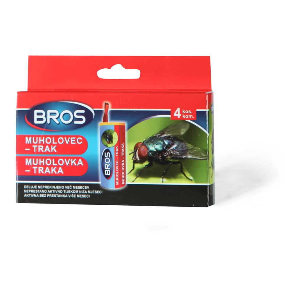 Bros | Traka muholovka Bros 4 kom | Maxi