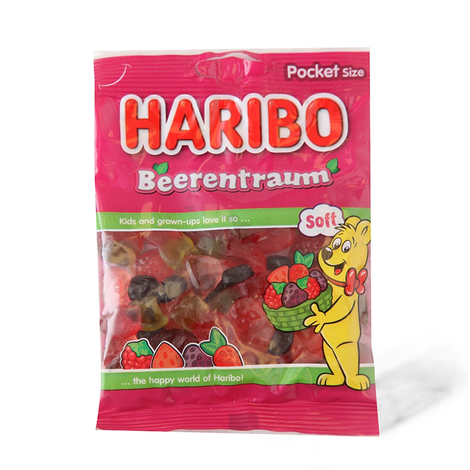 Haribo | Bombona gumena Haribo Beerentraum 100g | Maxi