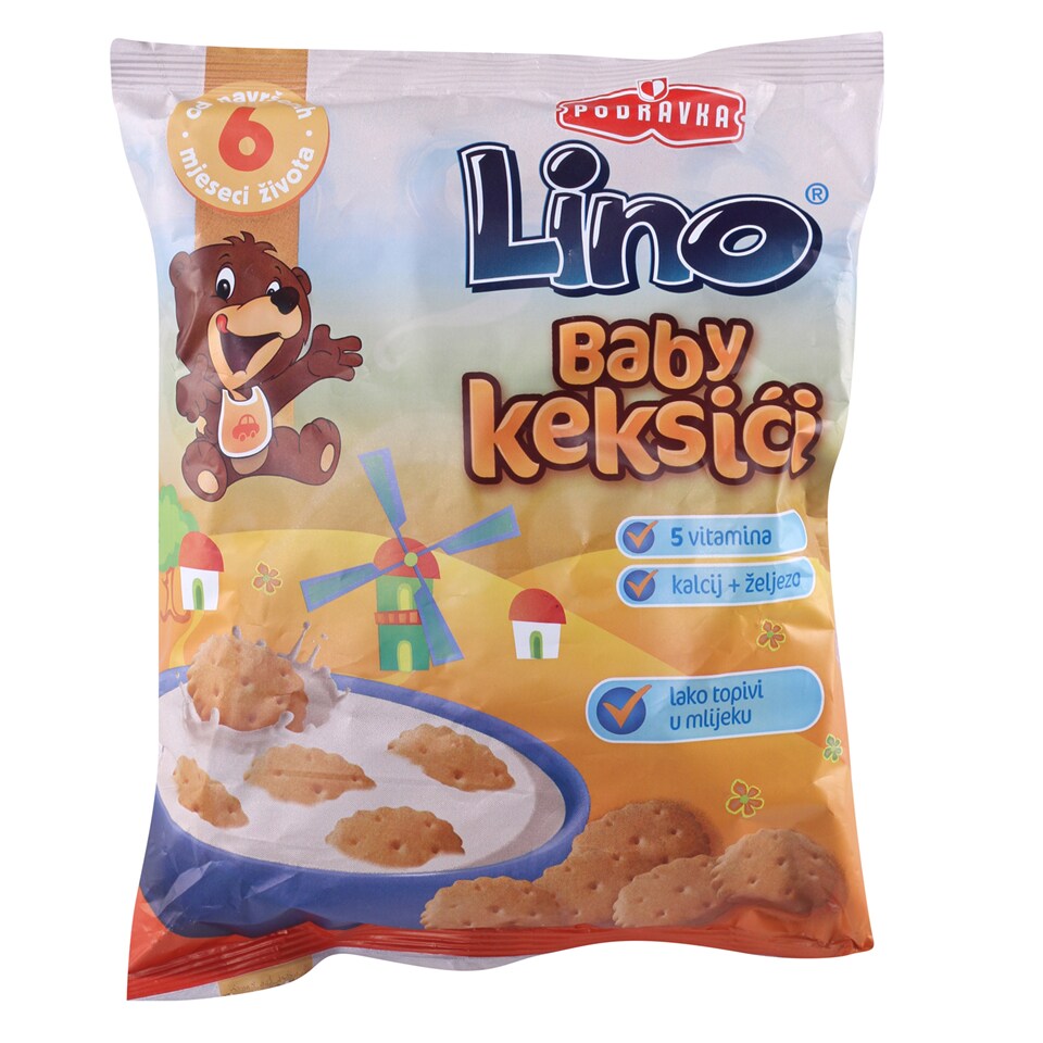 Lino | Baby keksici Lino 140g | Maxi