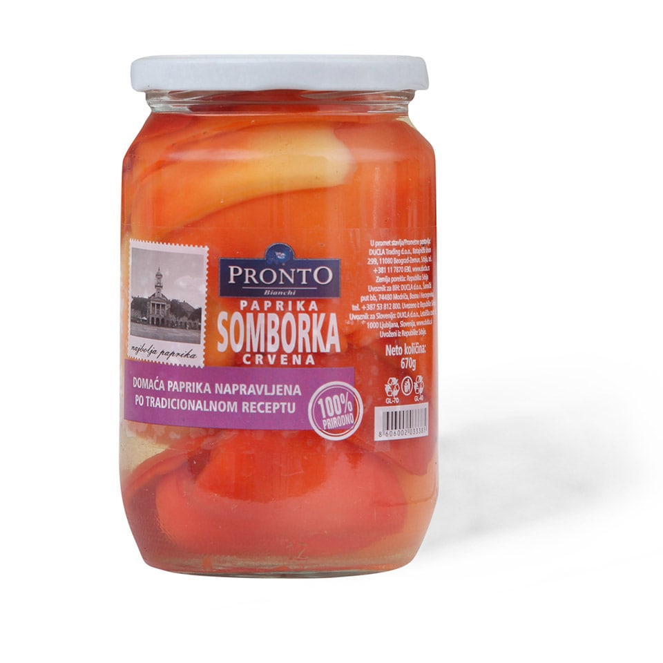 Pronto | Bar.paprika somborka crvena Pronto 720ml | Maxi