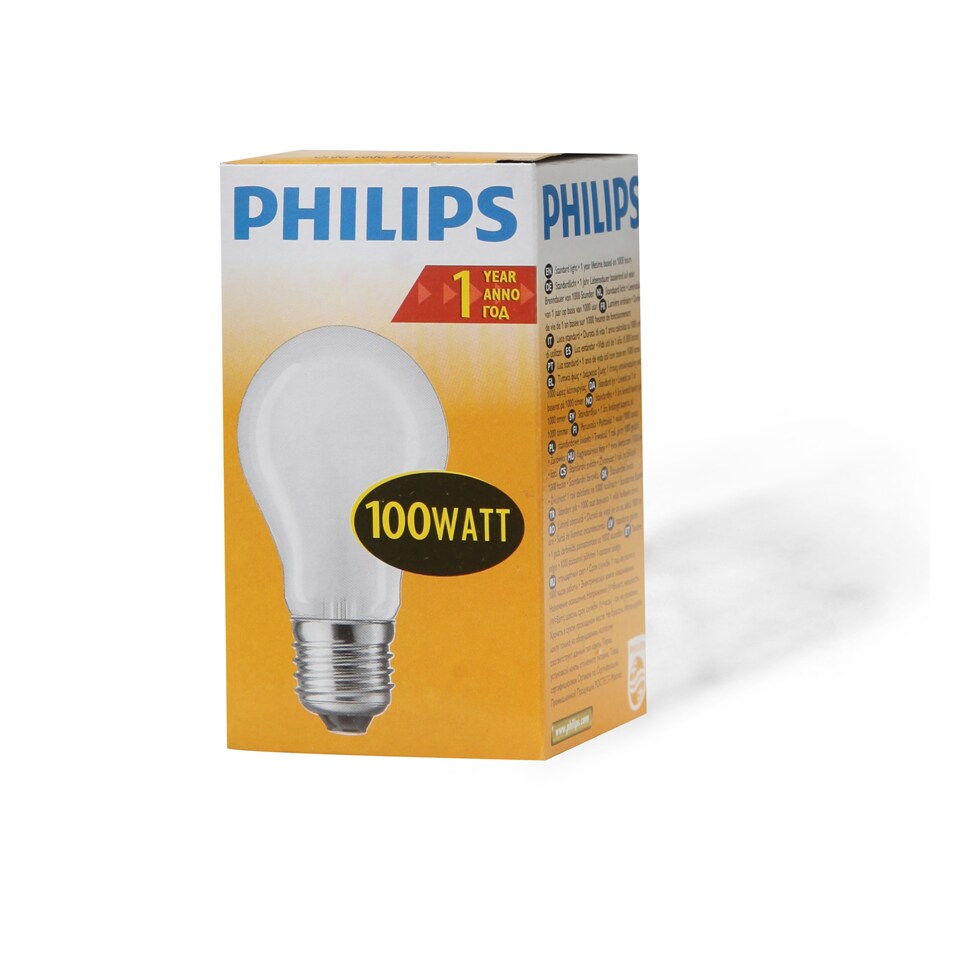 Philips | Sijalica mat Philips E27 100W | Maxi