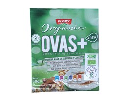 Flory | Ovsena kasa jabuka i cimet Organic 50g | Maxi
