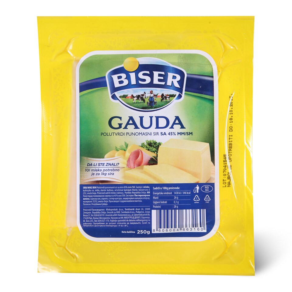 Biser | Gauda 45%mm Biser 250g | Maxi