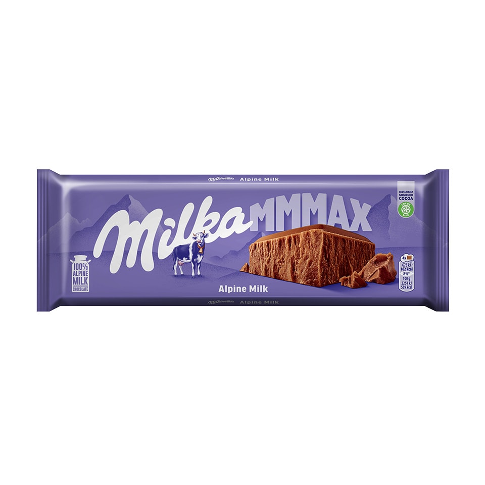 Milka | Cokolada mlecna alpine Milka 270g | Maxi