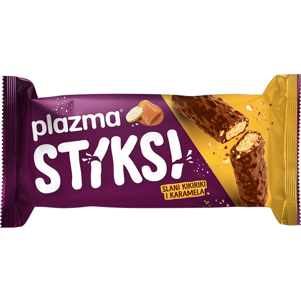 Plazma | Plazma stiks karamela i kikiriki 30g | Maxi