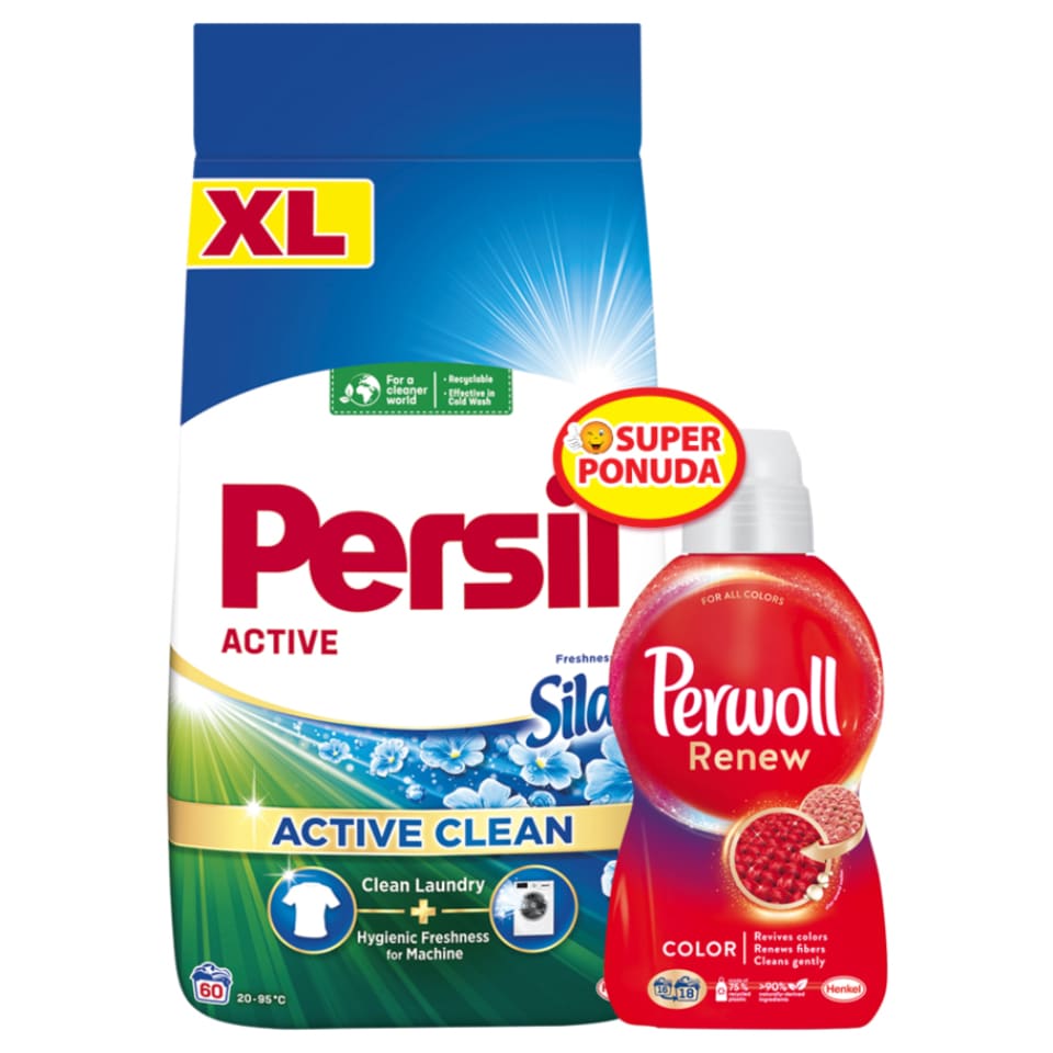 Persil | Persil FBS 5,4kg+Perwoll col 0.99l | Maxi