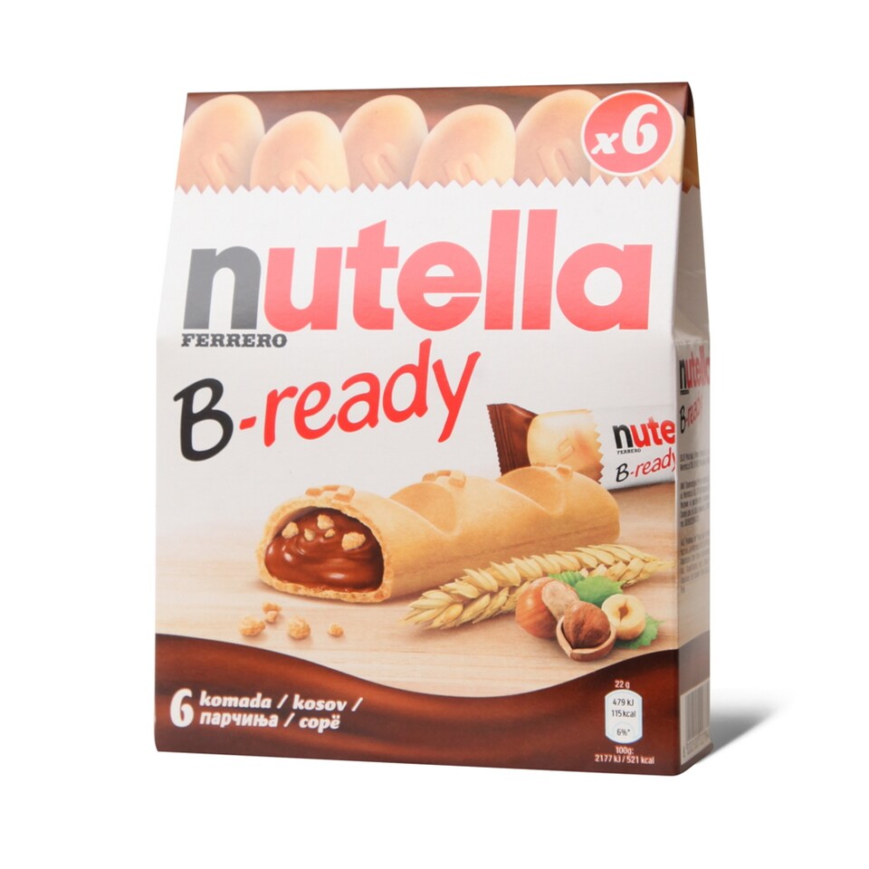 Ferrero | Keks Nutella B-ready 132g | Maxi