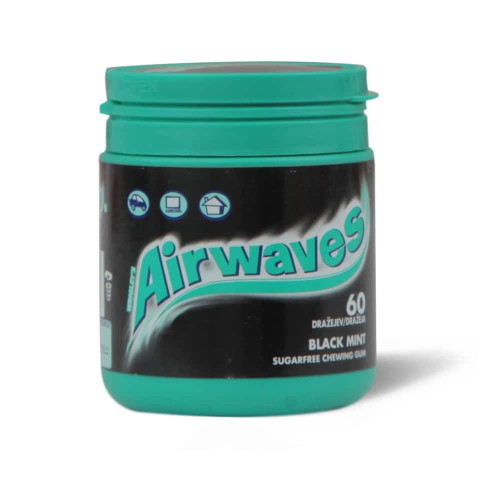 Airwaves | Zvaka Blackmint bottle Airwaves 84g | Maxi