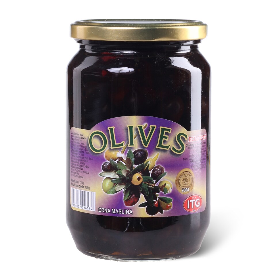 Elite | Maslina crna Elite tegla 720g | Maxi