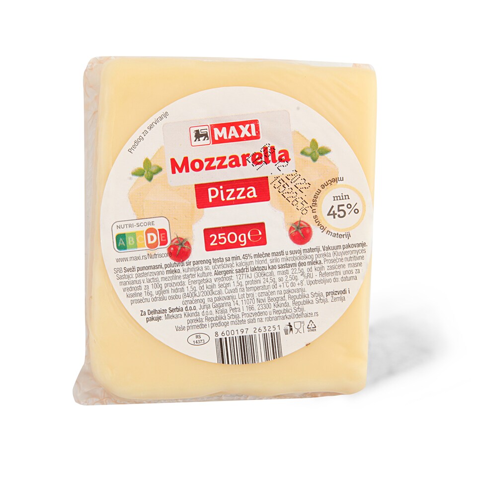 Maxi | Pizza Mozzarella Maxi 250g | Maxi