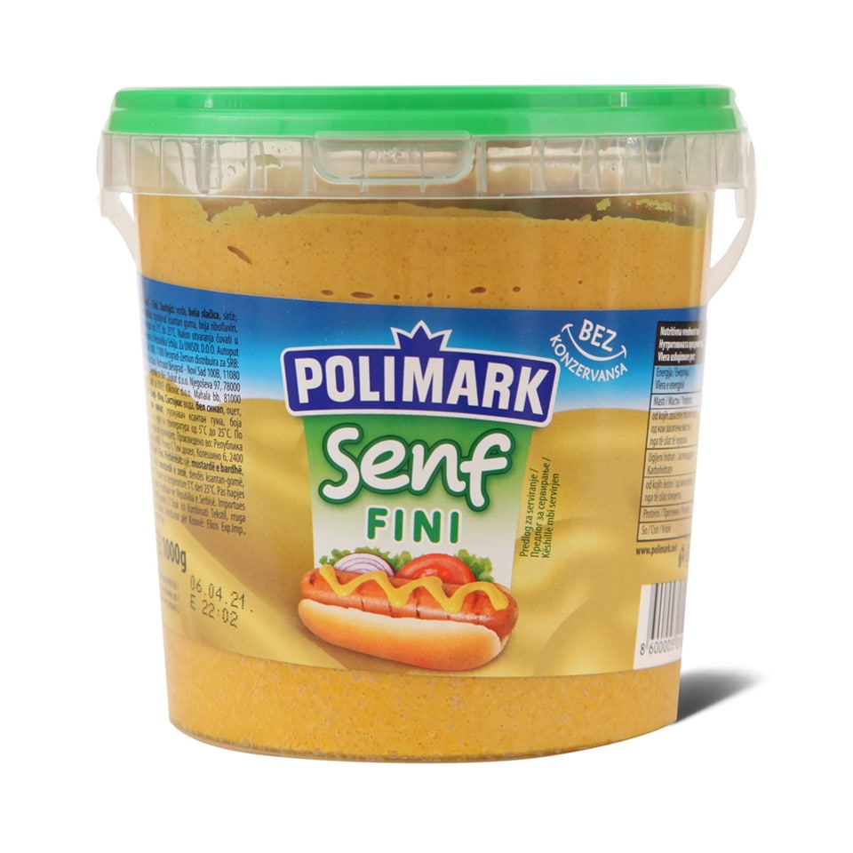 Polimark | Polimark senf Fini kanta 1000g | Maxi