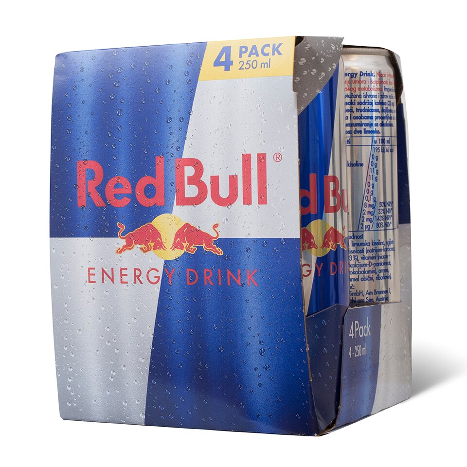 Red Bull | Red Bull multipack limenka 4x0.25l | Maxi