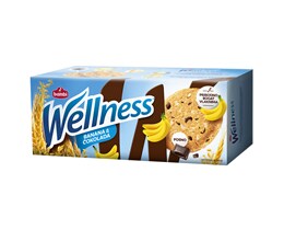 Wellness | Keks Wellness integ.Banana i cokol.210g | Maxi
